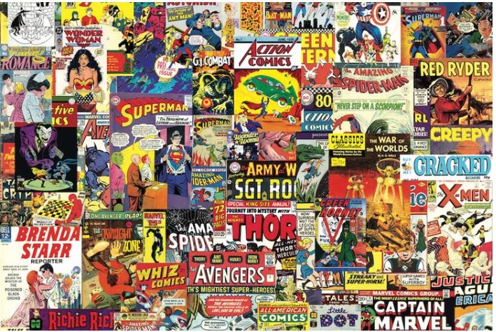 Puzzle Favorite Comics of the Boomer era 1000 pieces – The Uptown Shop